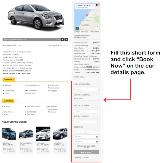 How to Book | KMT Global Rent A Car